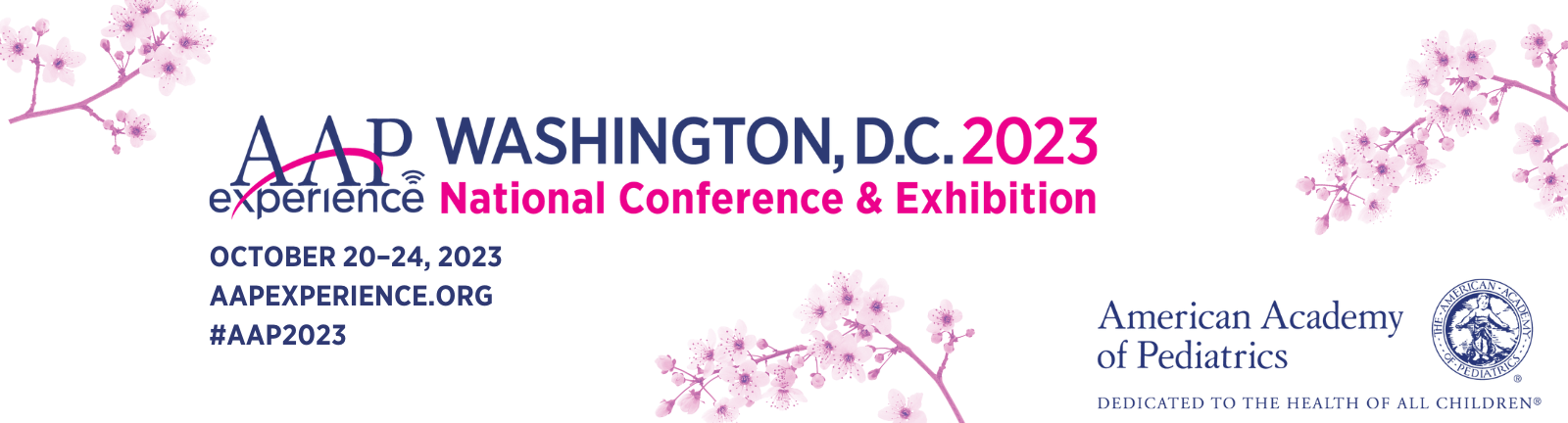 AAP NCE OCTOBER 20-24, 2023 in Washington, DC!